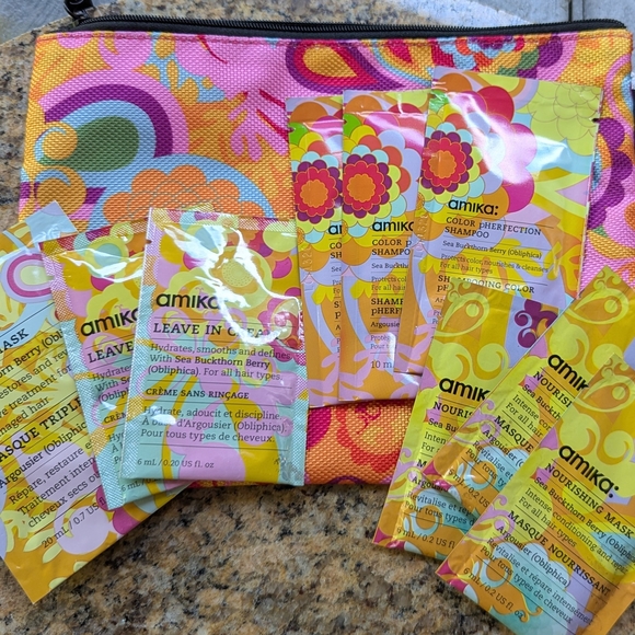 amika | Hair | Amika Hair Care Set With Amika Pouch New | Poshmark